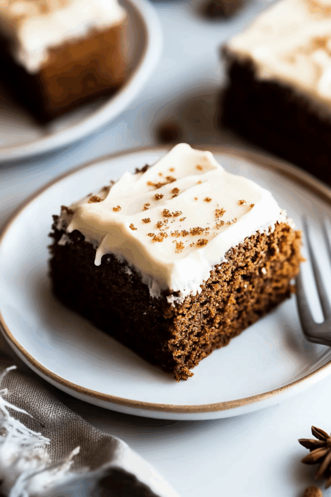 Gingerbread Sheet Cake