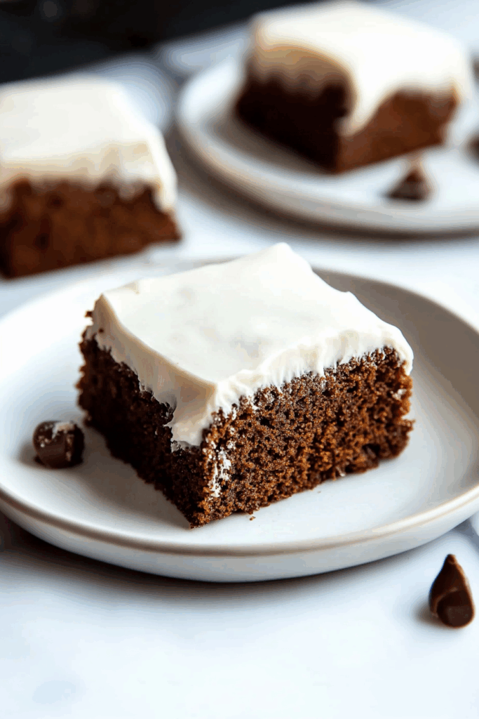 Gingerbread Sheet Cake
