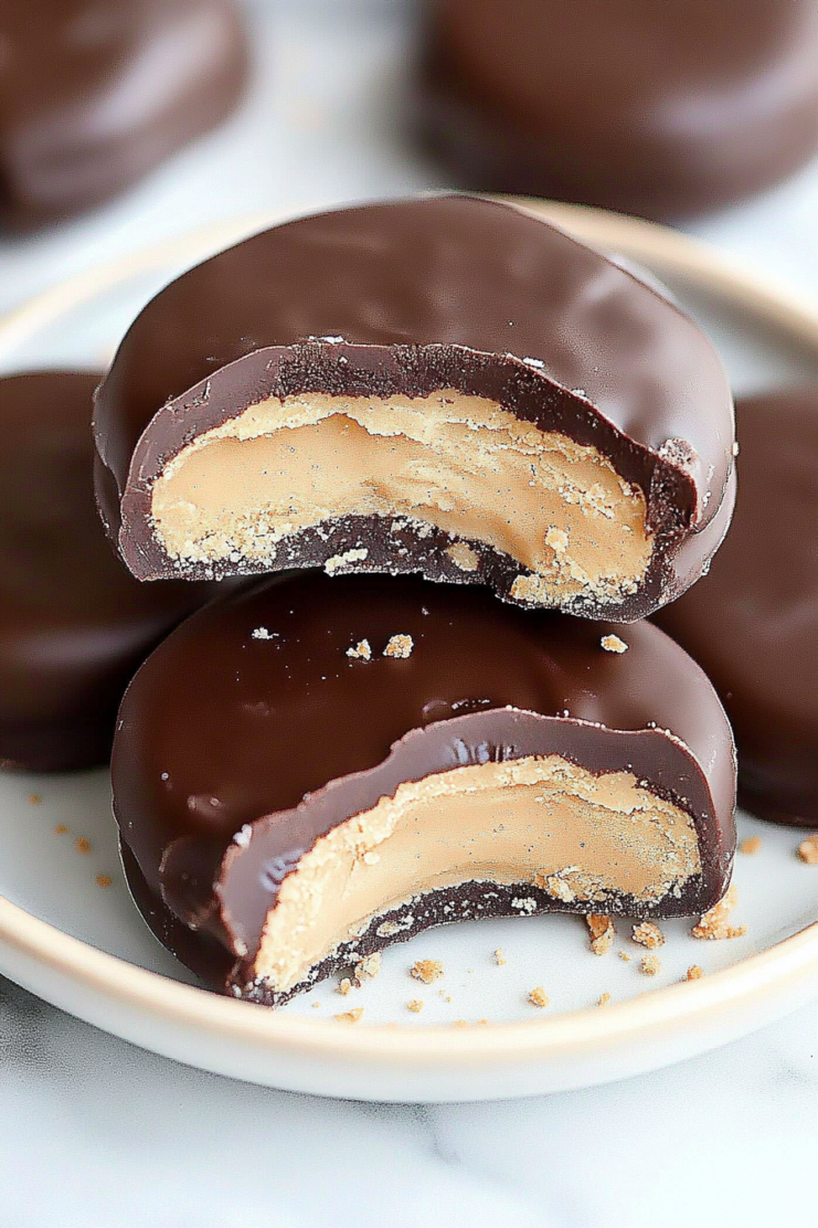 Homemade Tagalong Cookies