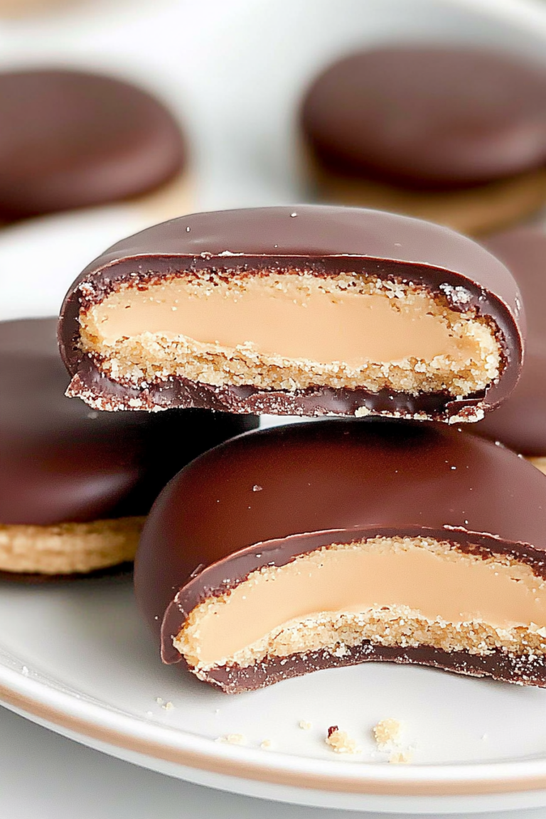 Homemade Tagalong Cookies