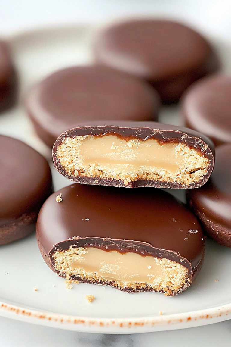Homemade Tagalong Cookies