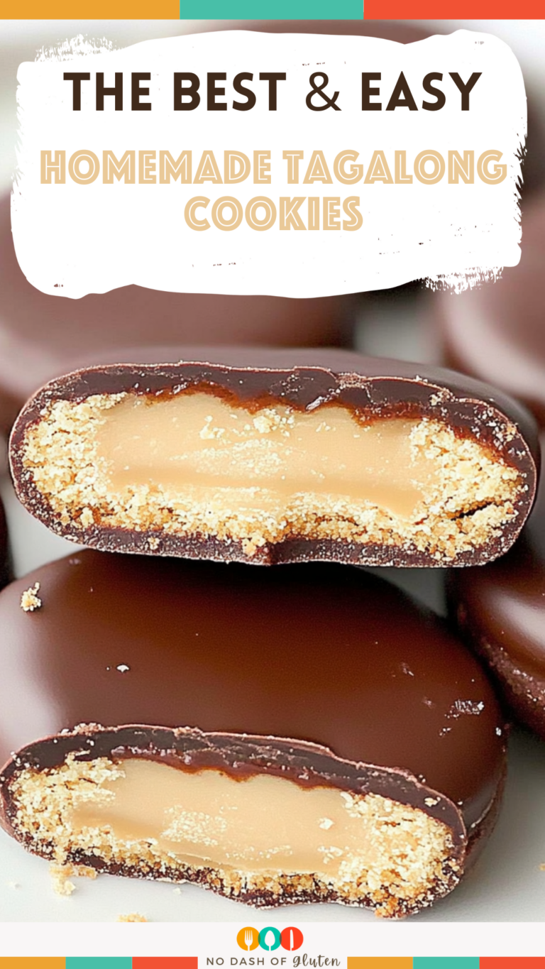 Homemade Tagalong Cookies