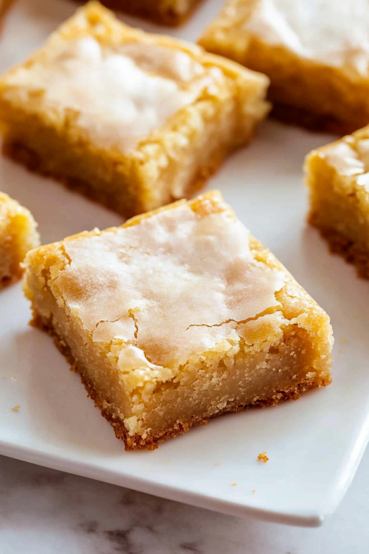 Lemon Blondies Recipe