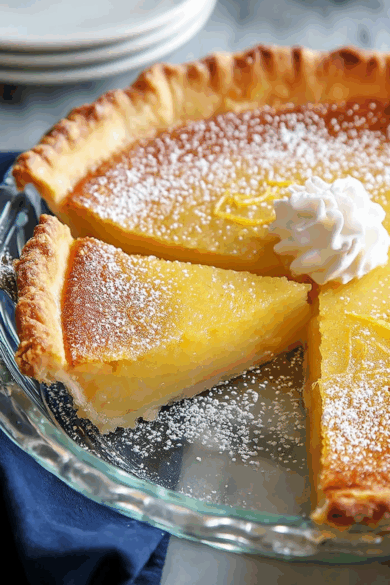 Lemon Chess Pie Recipe