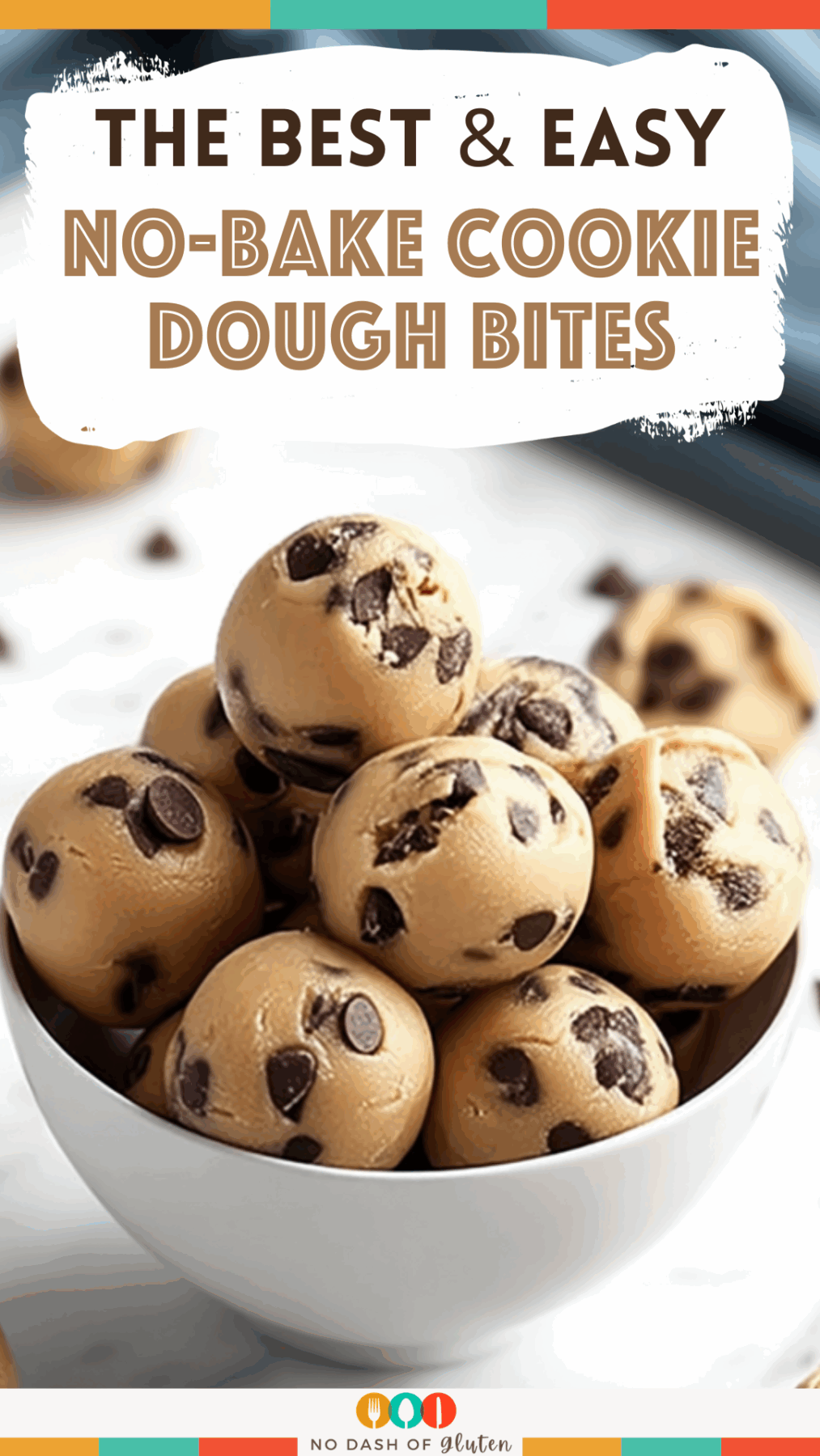 No-Bake Cookie Dough Bites