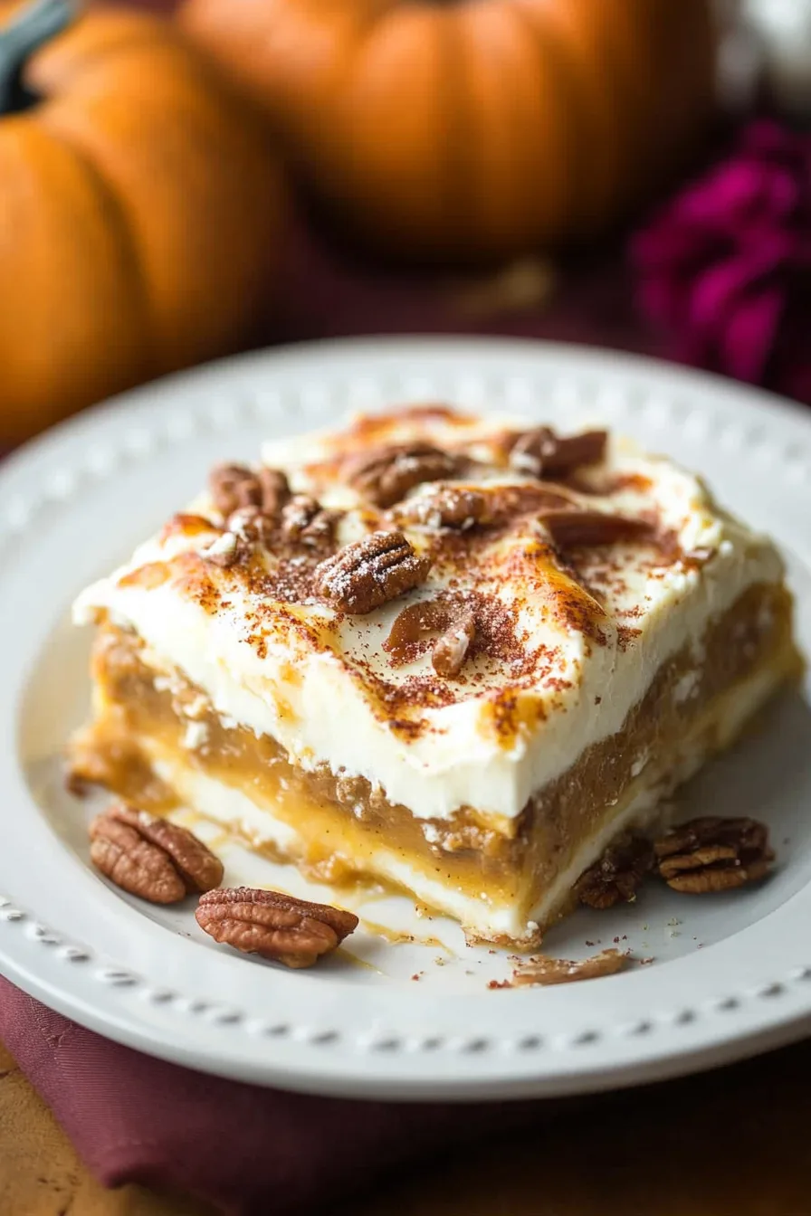 No-Bake Pecan Pie Lasagna Recipe