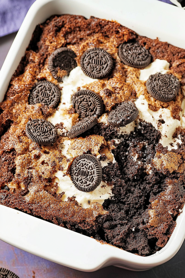 Oreo Dump Cake