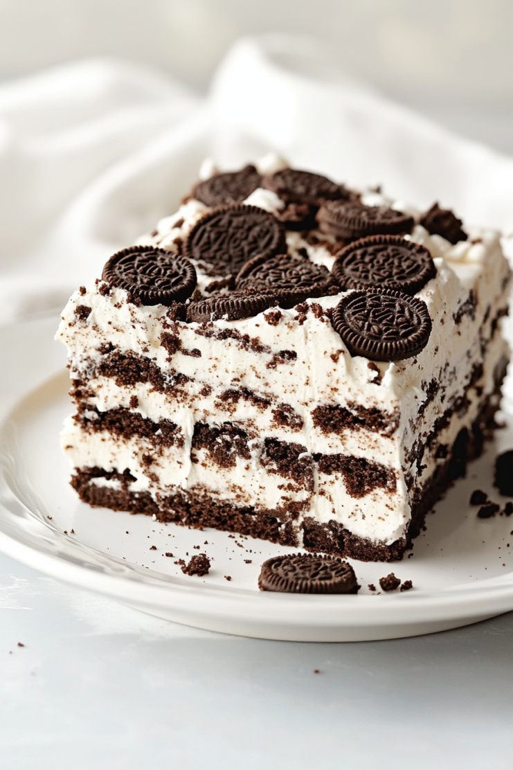 Oreo Icebox Cake