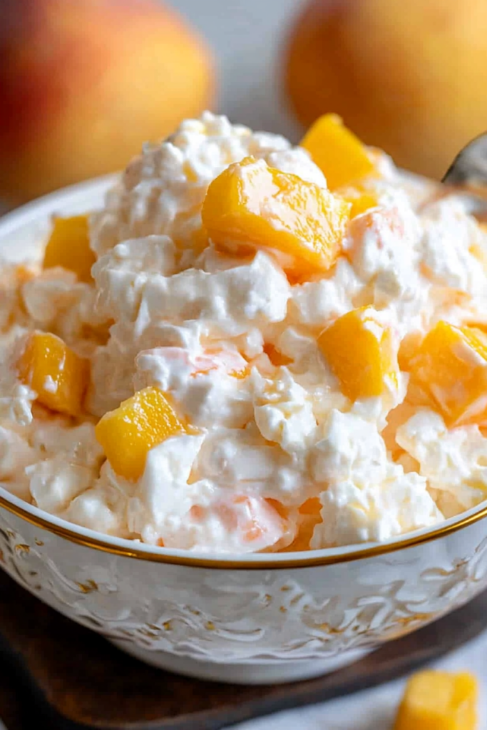 Peach Fluff Salad Recipe