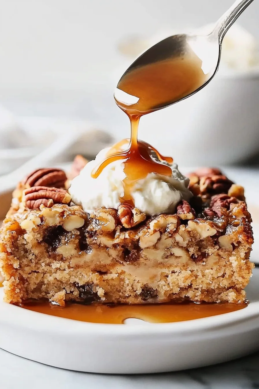 Pecan Pie Dump Cake