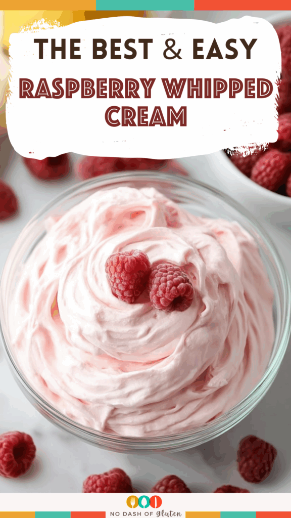 Raspberry Whipped Cream