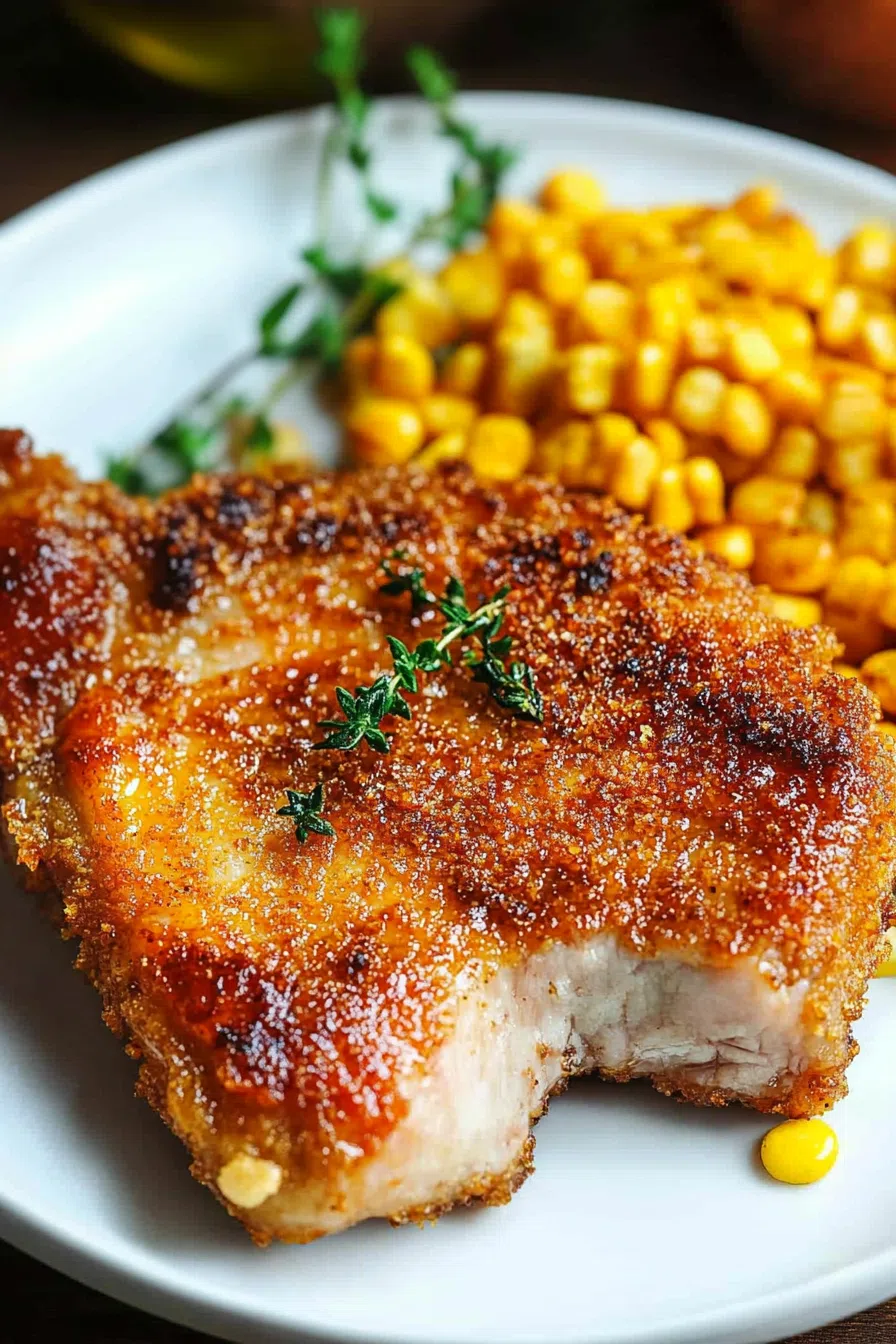 Ritz Cracker Pork Chops Recipe