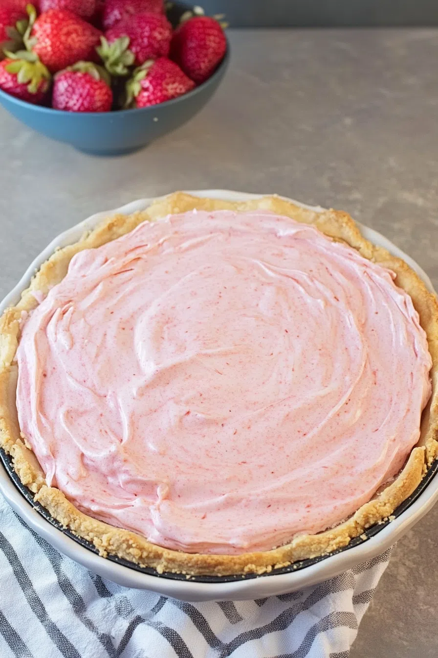 Strawberry Cool Whip Pie