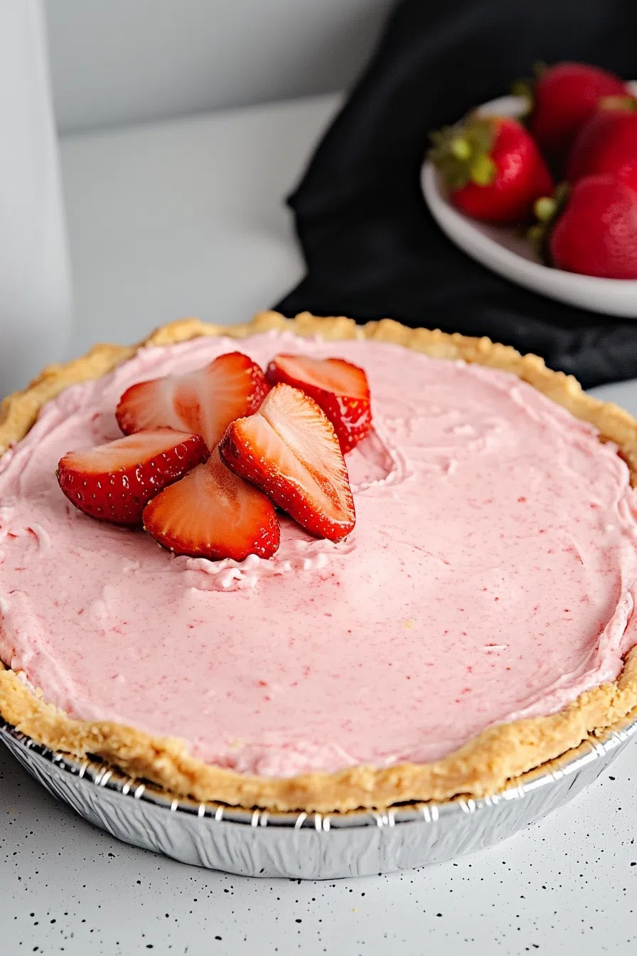 Strawberry Cool Whip Pie