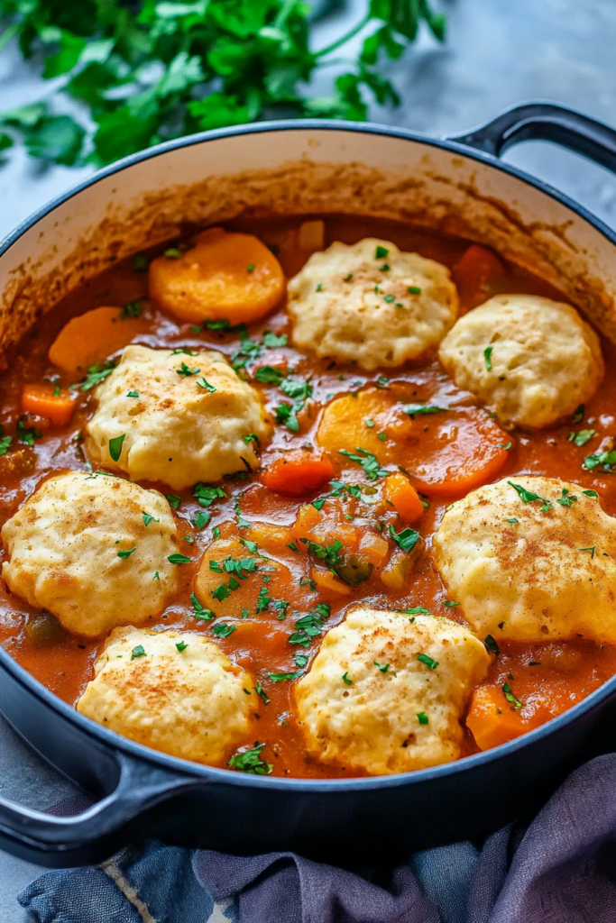 Vegetable Dumpling Stew
