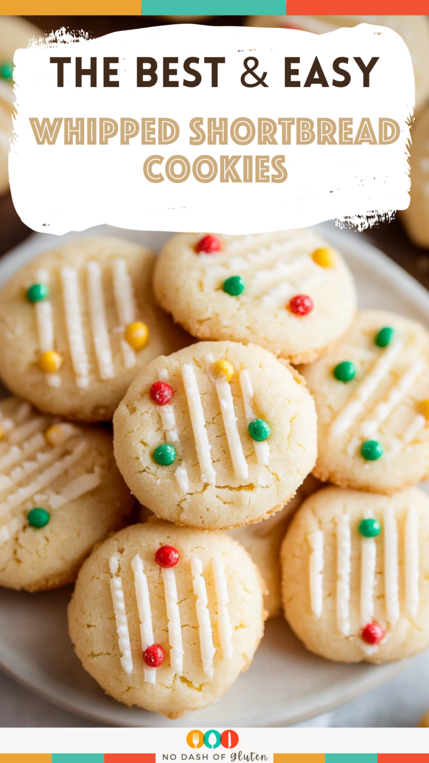 Whipped Shortbread Cookies