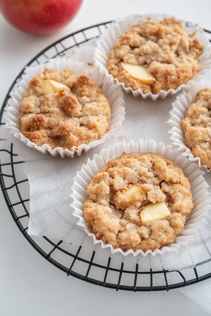 Apple Crumble Cookies