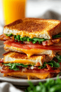 BLT Grilled Cheese Sandwich