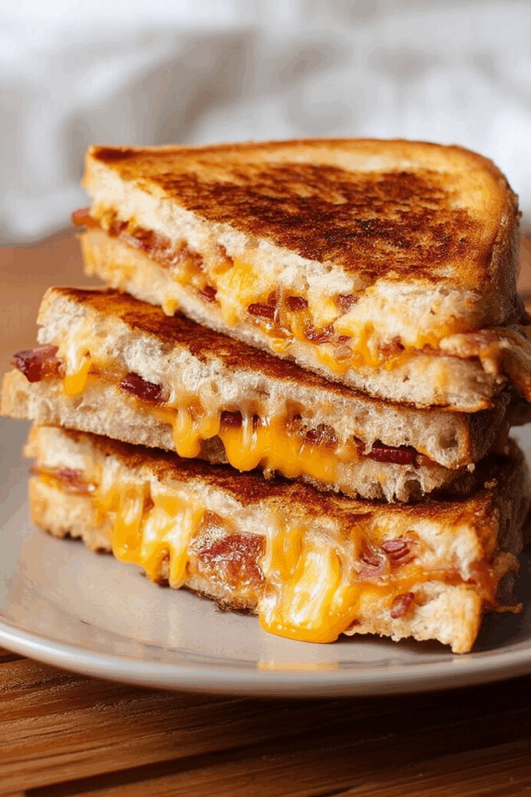 Bacon Grilled Cheese Sandwich