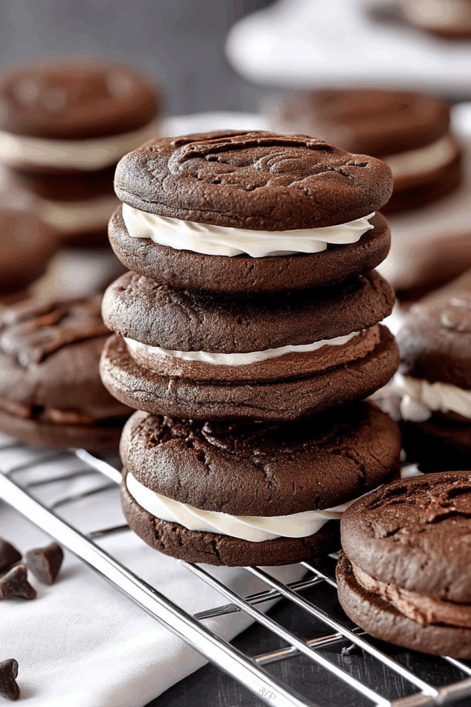 Chocolate Sandwich Cookies Recipe