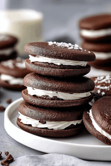Chocolate Sandwich Cookies Recipe