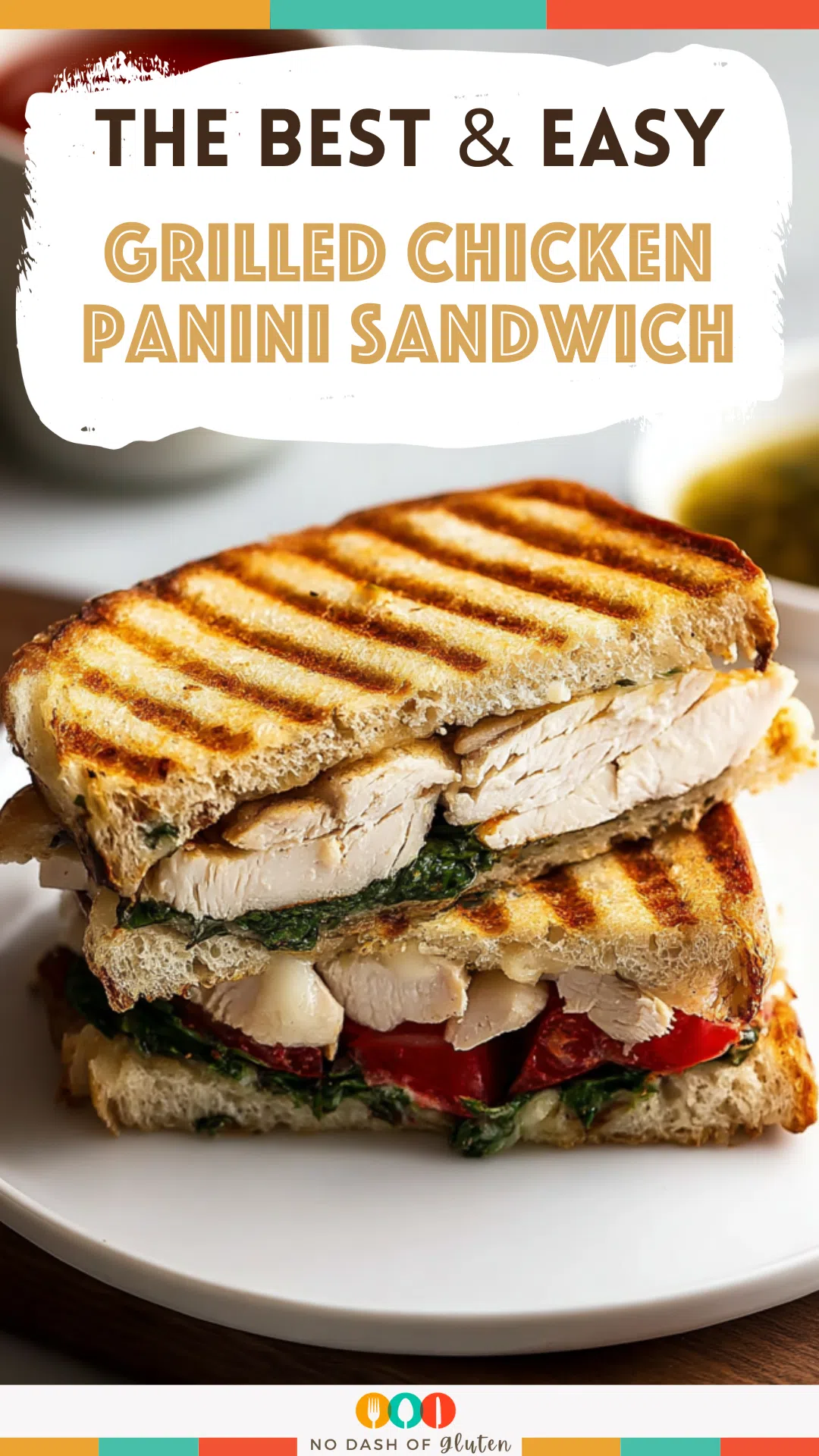Grilled Chicken Panini Sandwich