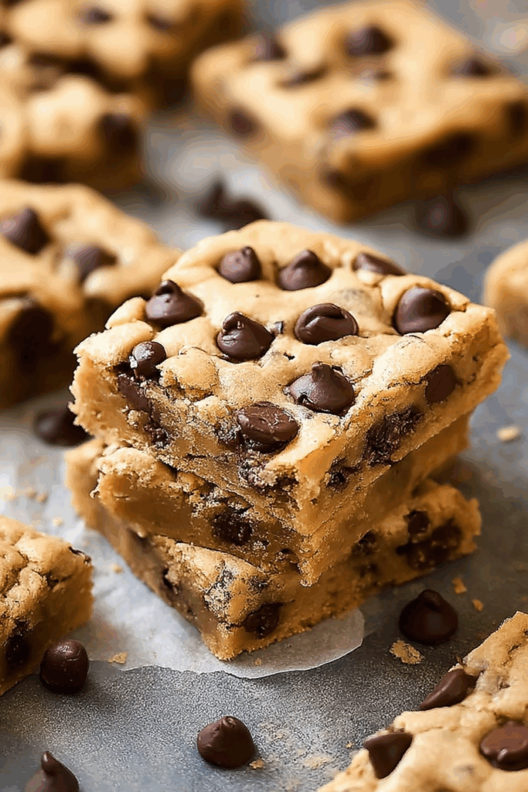 Sheet Pan Chocolate Chip Cookies