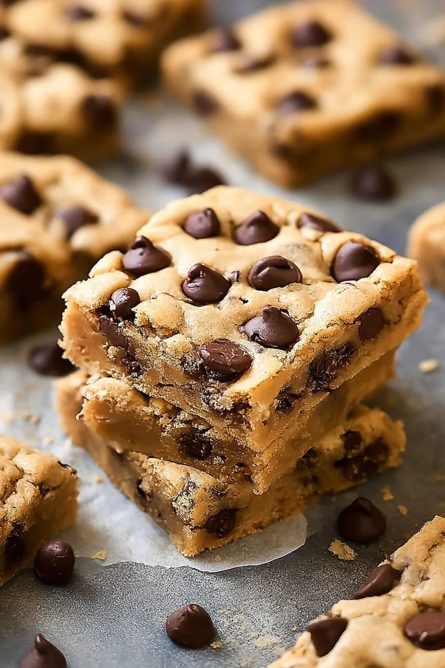 Sheet Pan Chocolate Chip Cookies