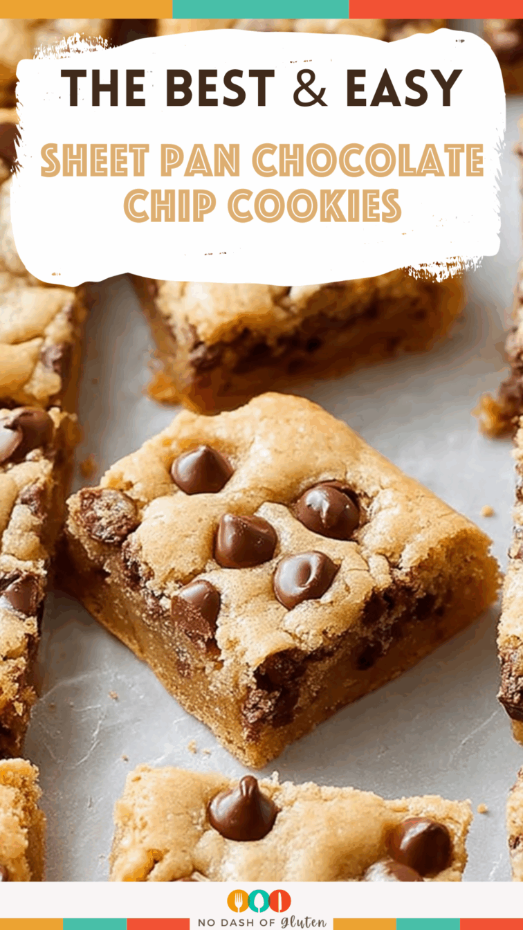 Sheet Pan Chocolate Chip Cookies