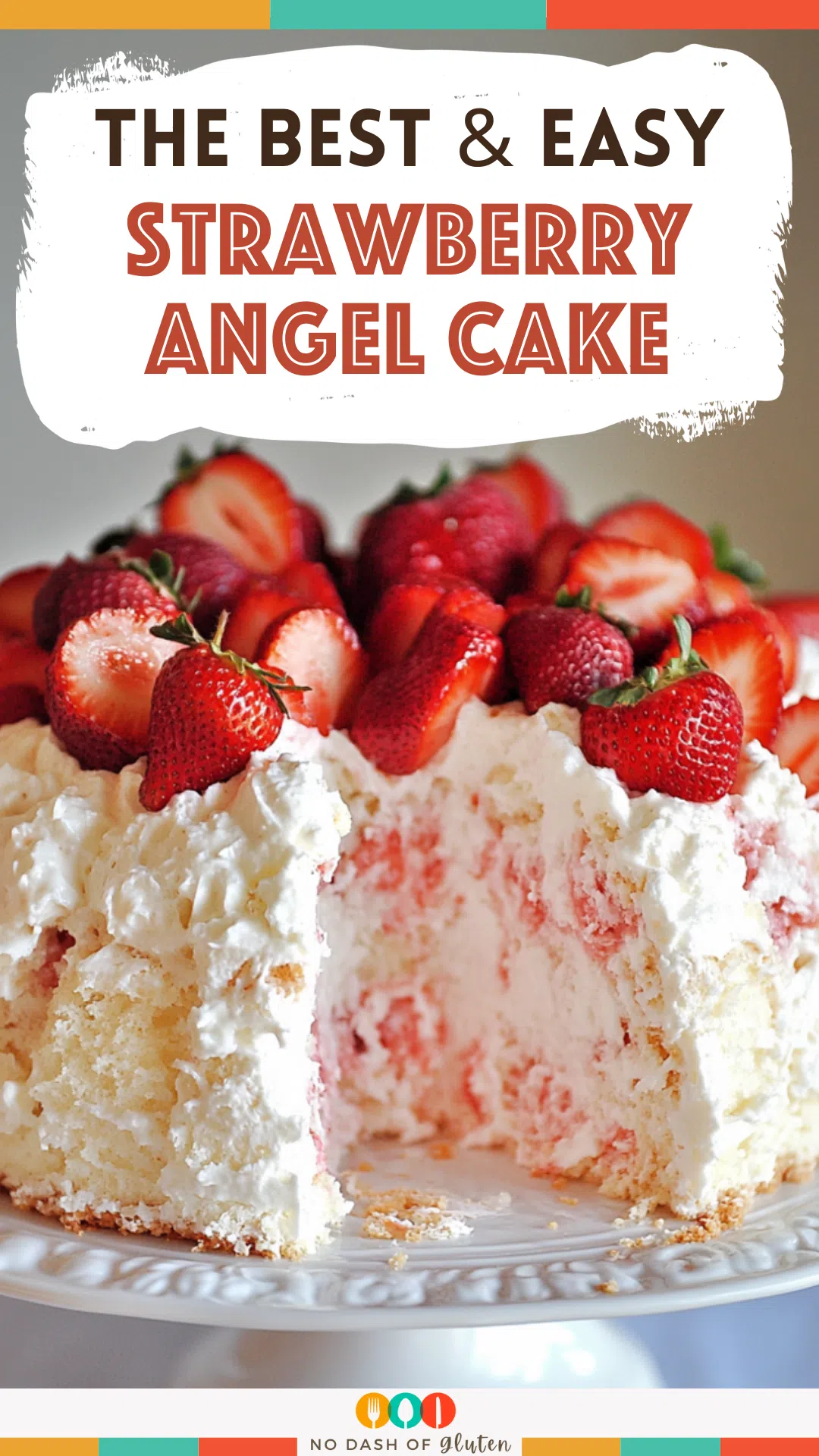 Strawberry Angel Cake