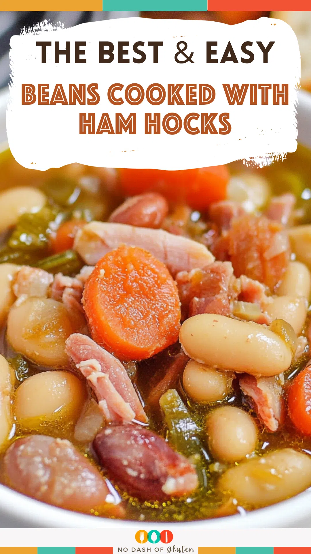 Beans Cooked with Ham Hocks