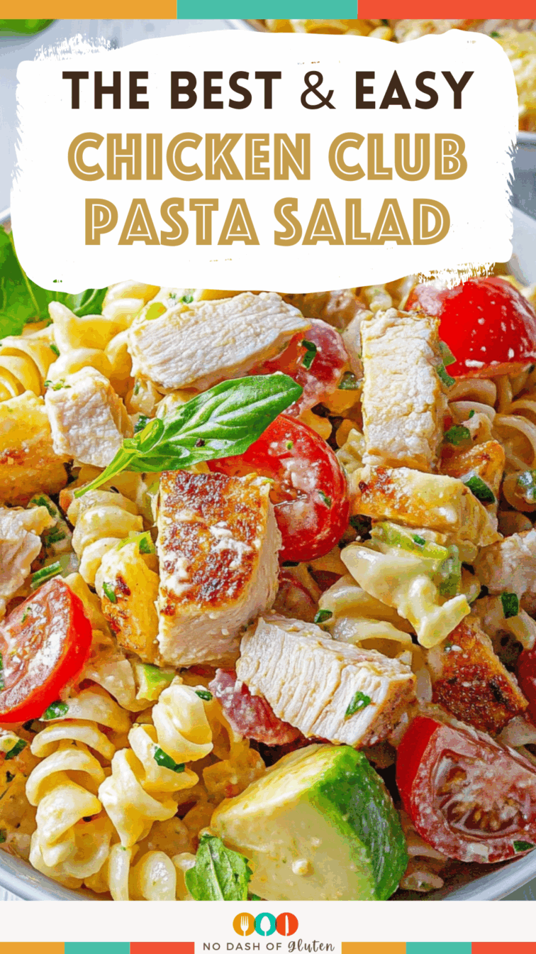 Chicken Club Pasta Salad