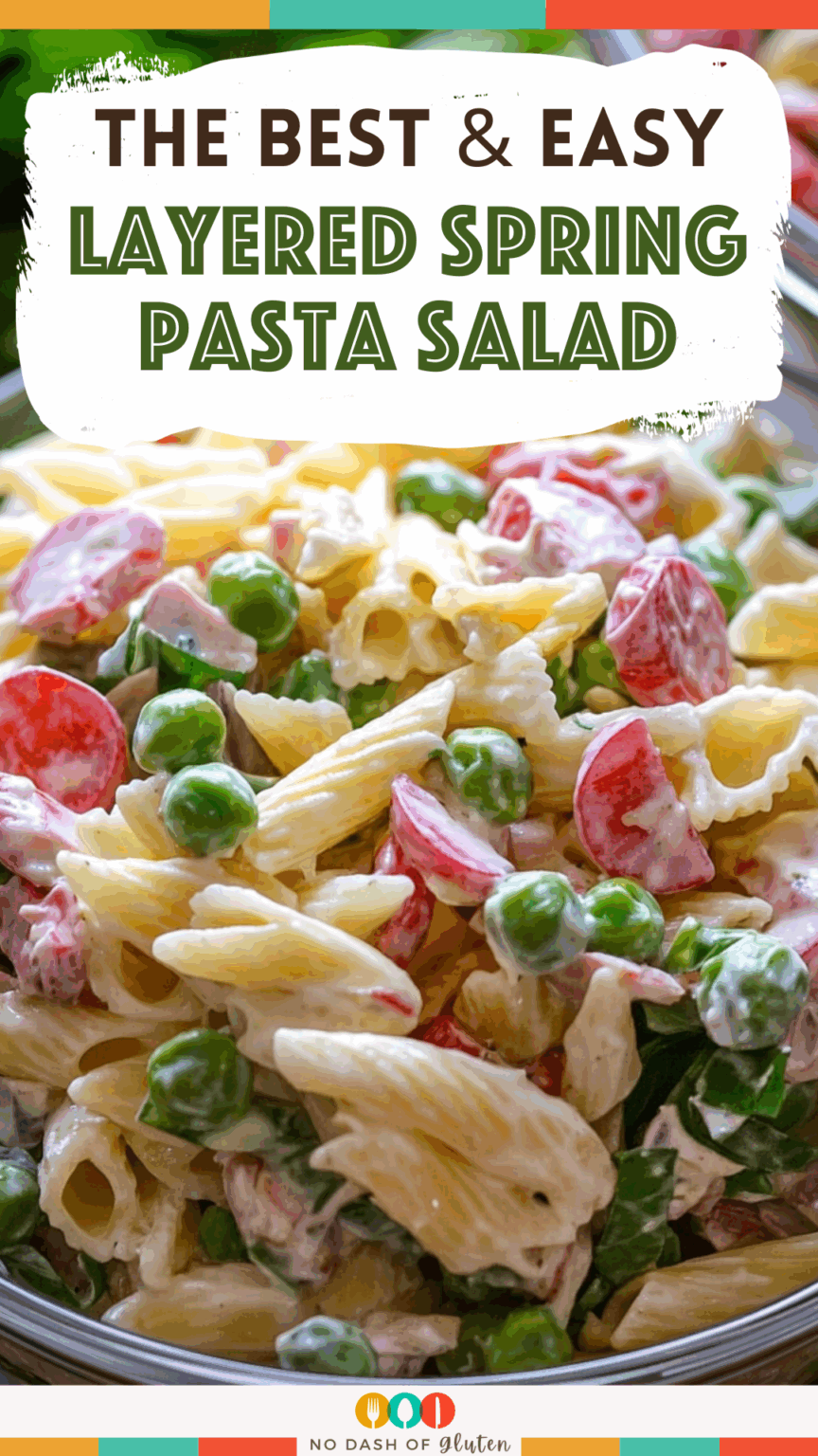 Layered Spring Pasta Salad