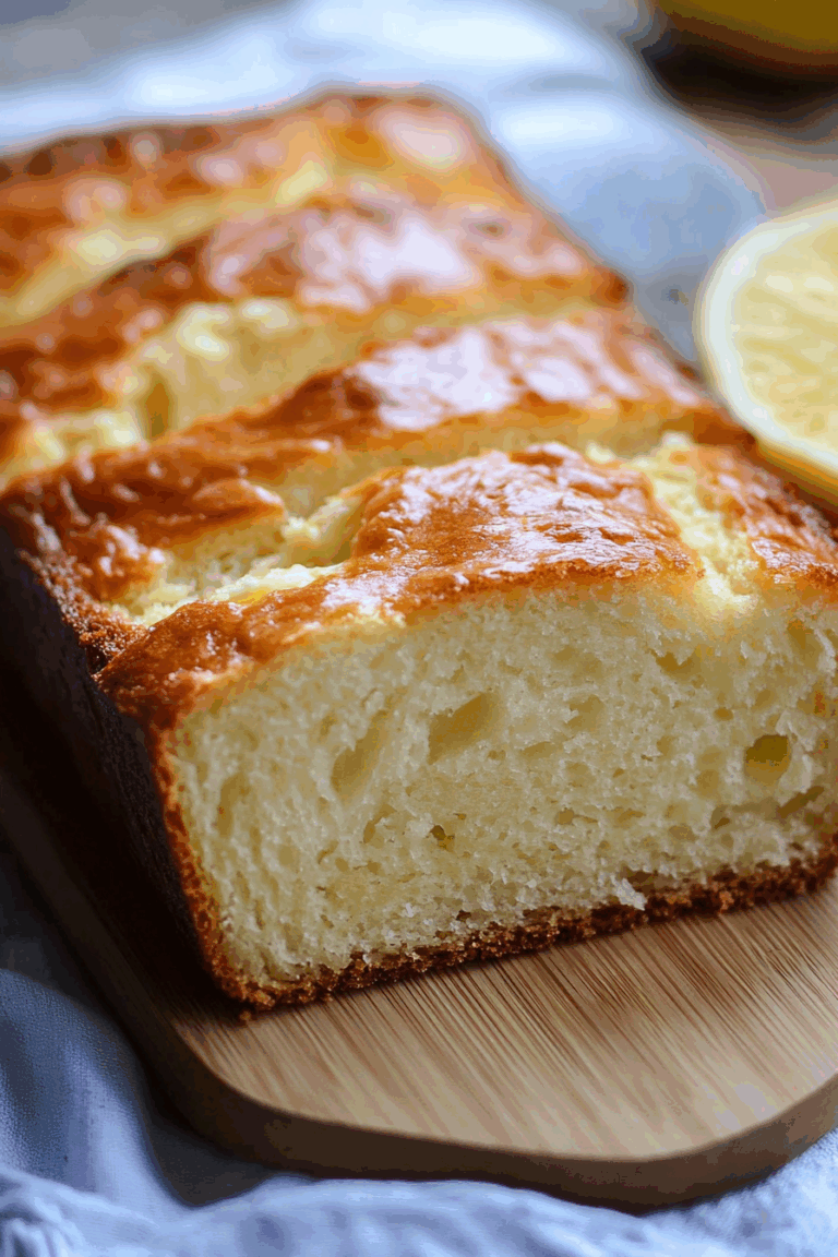 Lemon Cream Cheese Bread