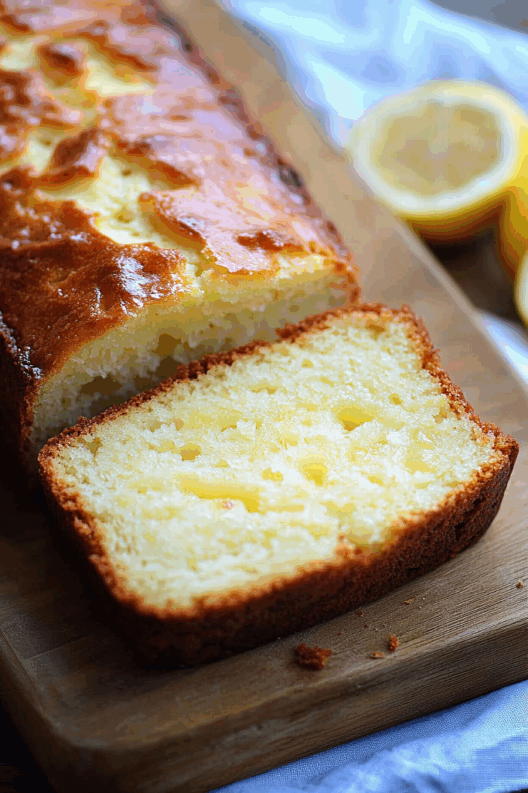 Lemon Cream Cheese Bread