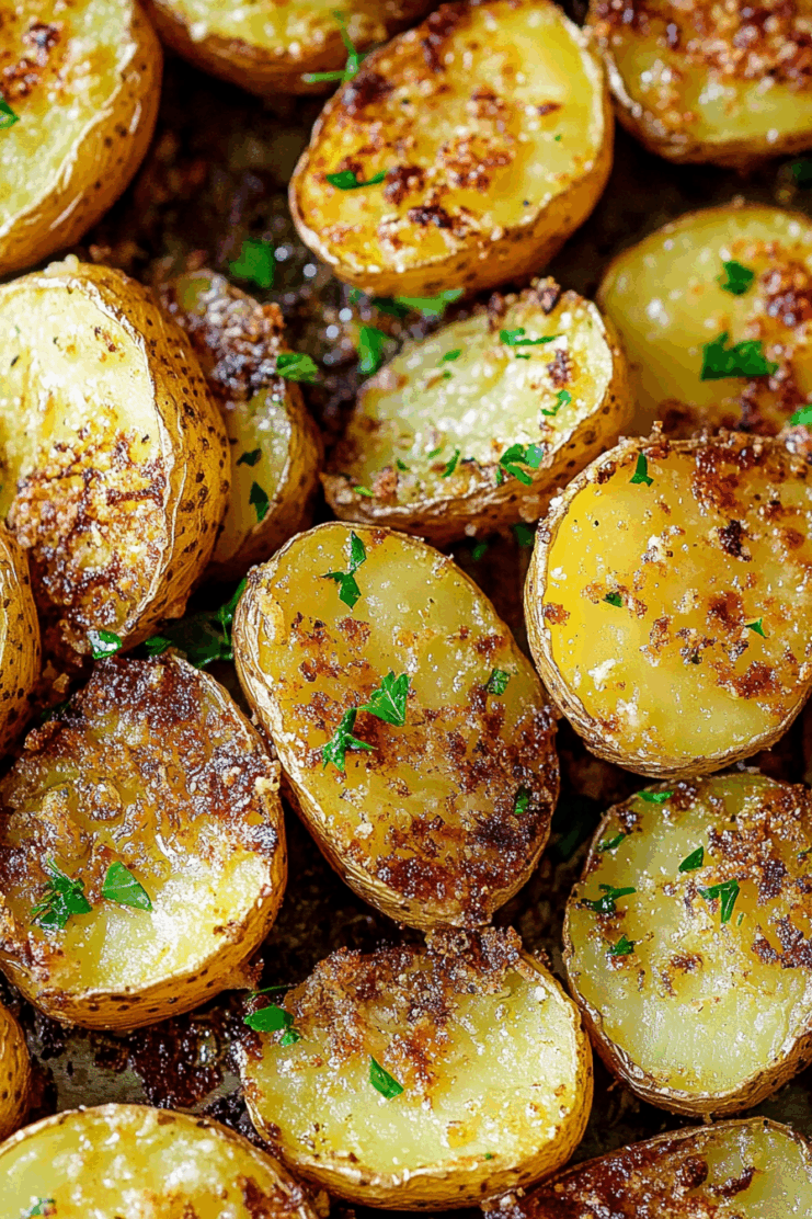 Parmesan Garlic Roasted Potatoes