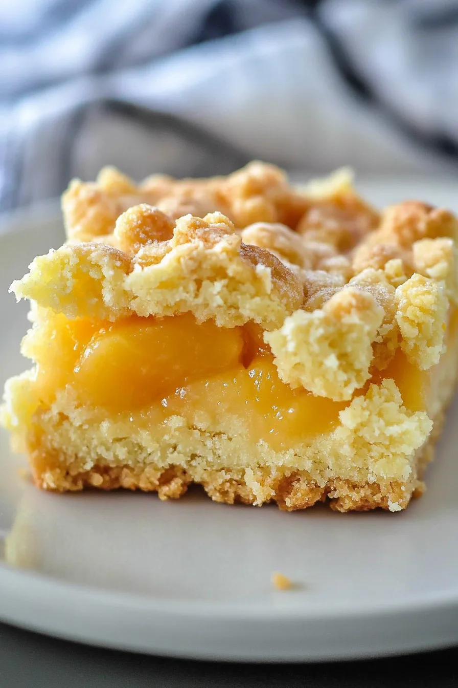 Peachy Keen Bars