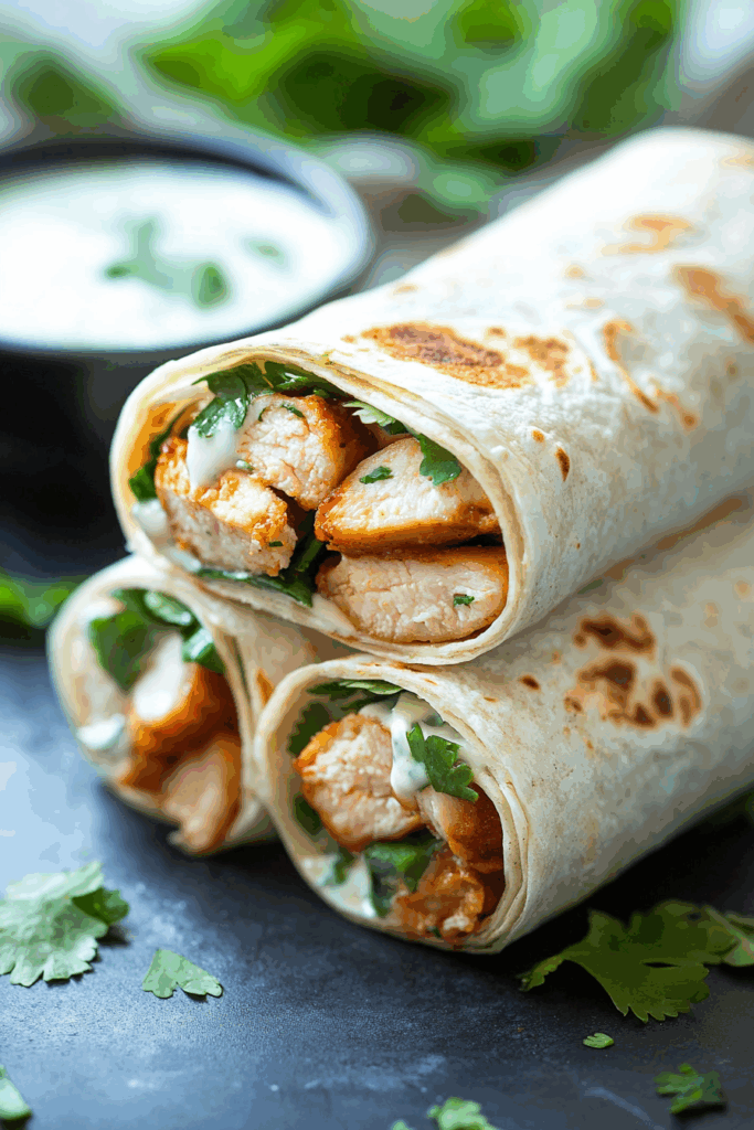 Ranch Chicken Wraps