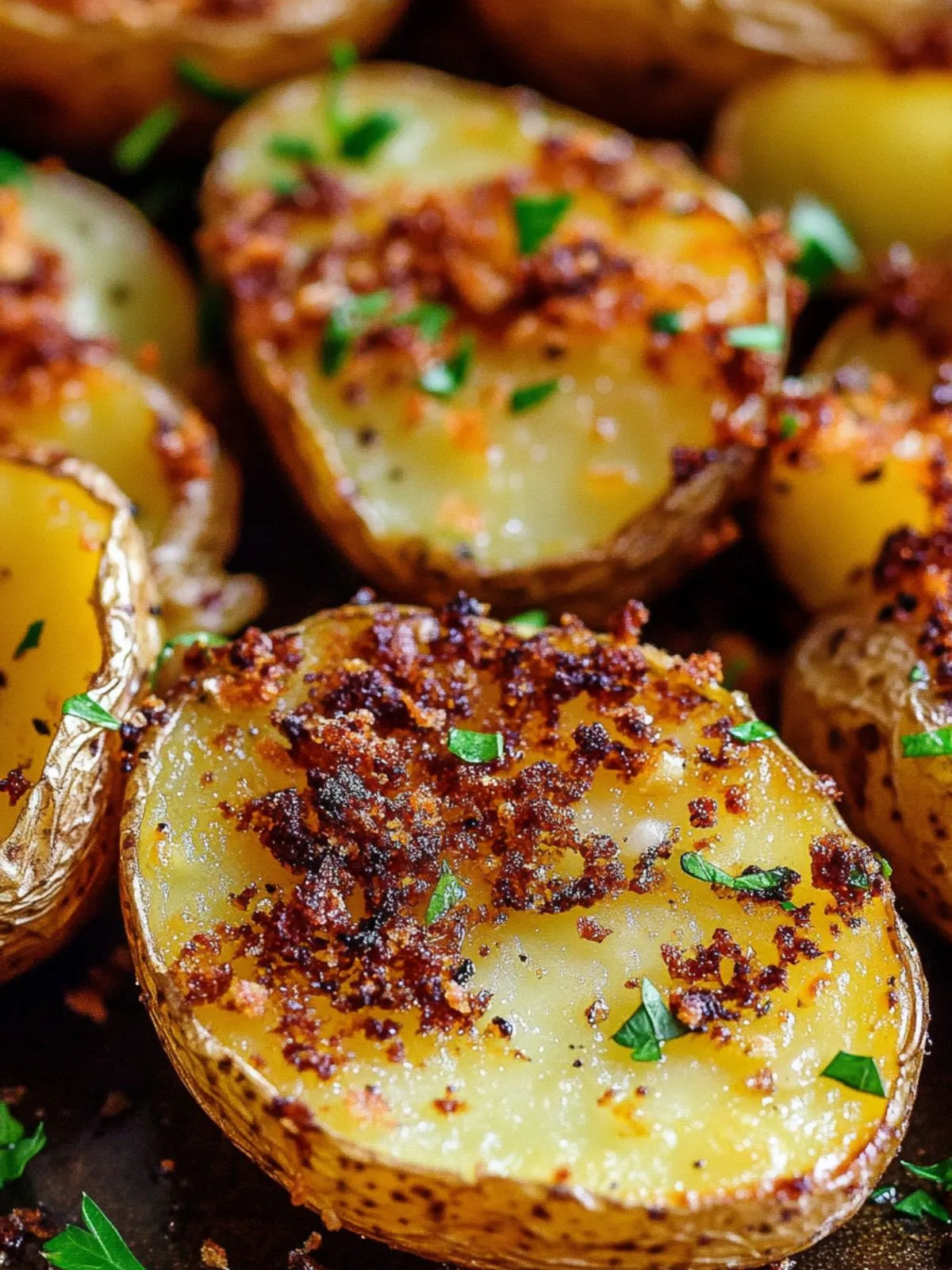 Parmesan Garlic Roasted Potatoes