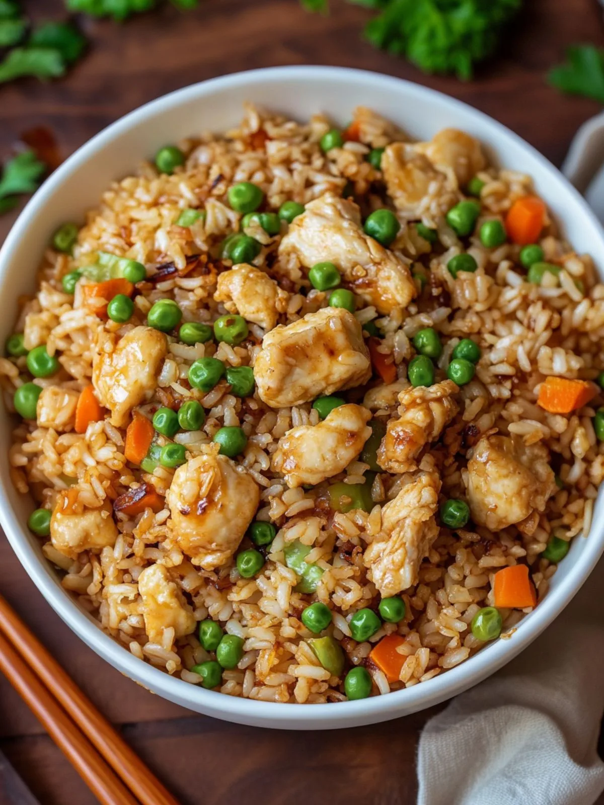 Bang Bang Chicken Fried Rice