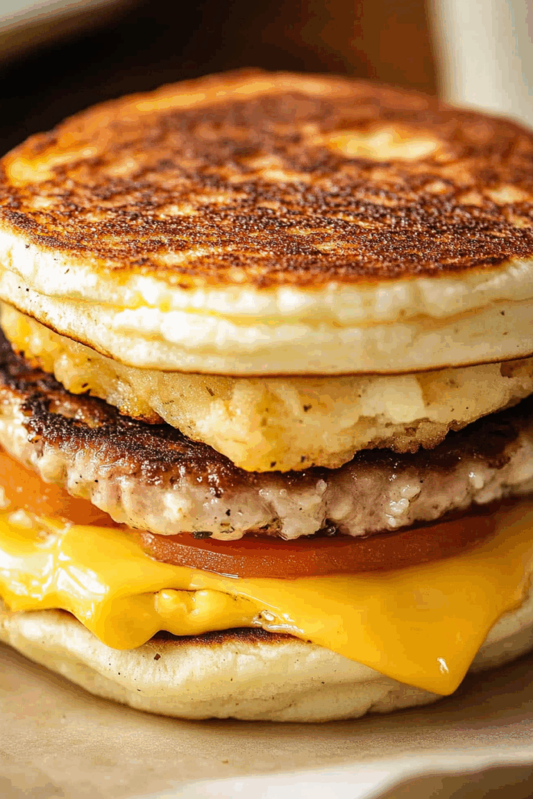 Homemade McDonald’s McGriddles