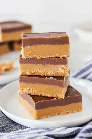No-Bake Peanut Butter Cup Bars