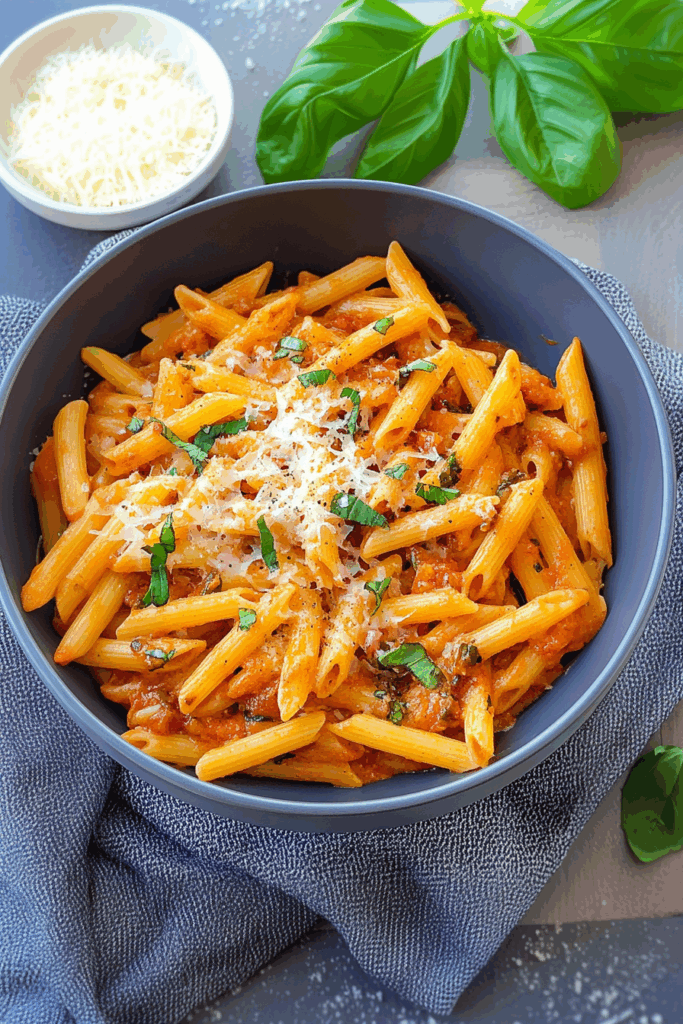 Roasted Pepper Chicken Penne