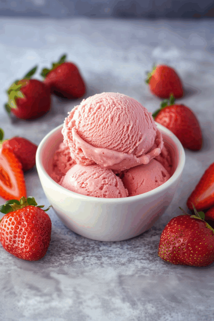 Strawberry Ice Cream