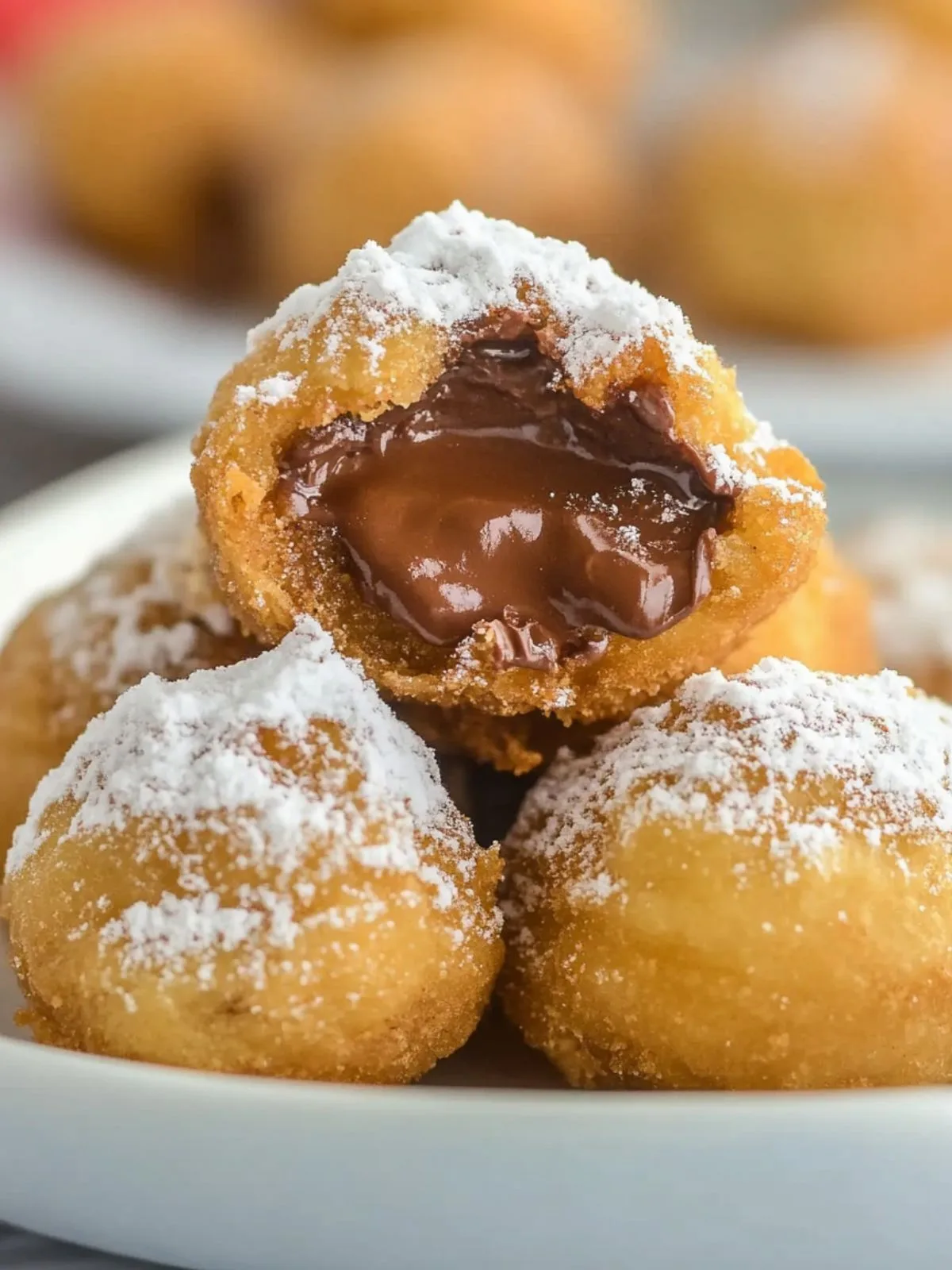 Fried Nutella Dumplings
