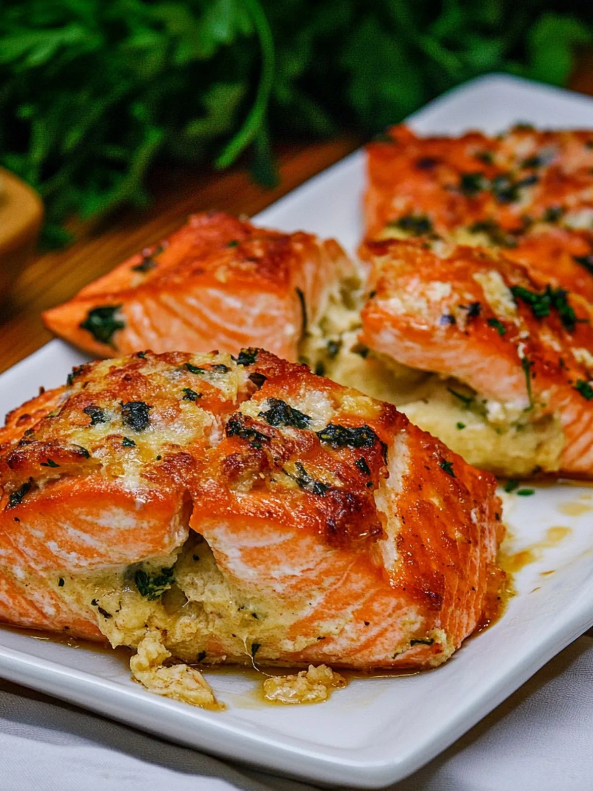 Stuffed Salmon
