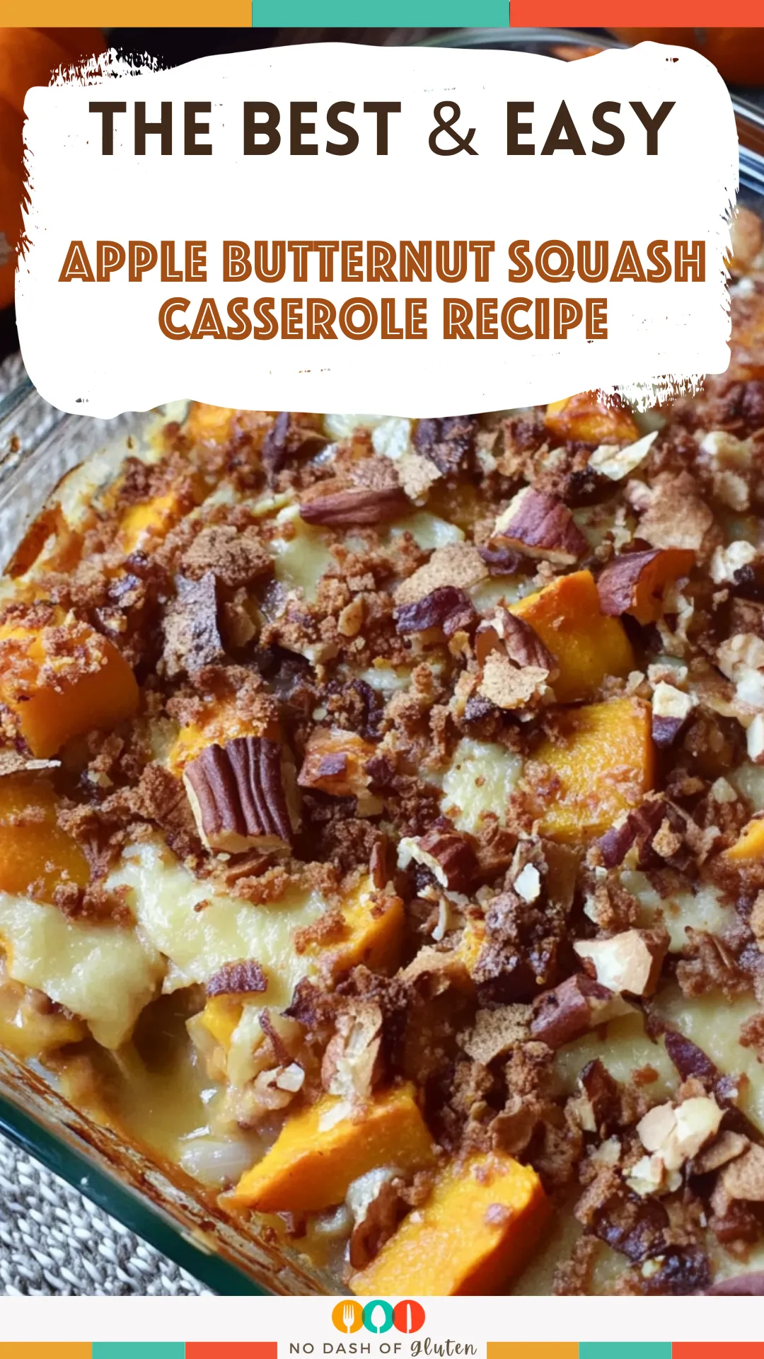 Apple Butternut Squash Casserole Recipe