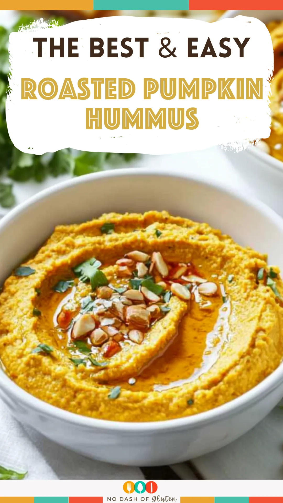 Roasted Pumpkin Hummus Recipe