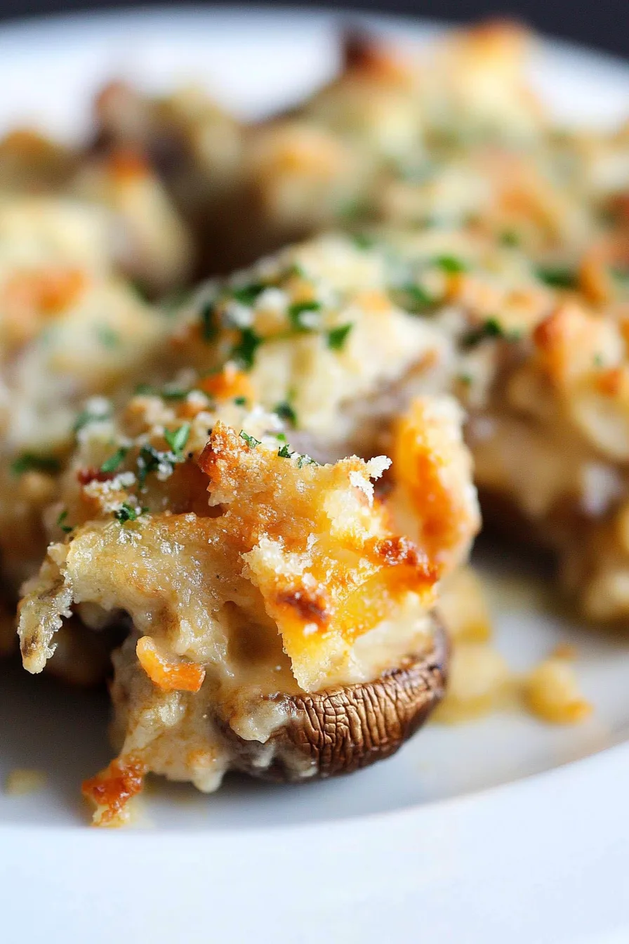 Stuffed Mushroom Casserole Recipe
