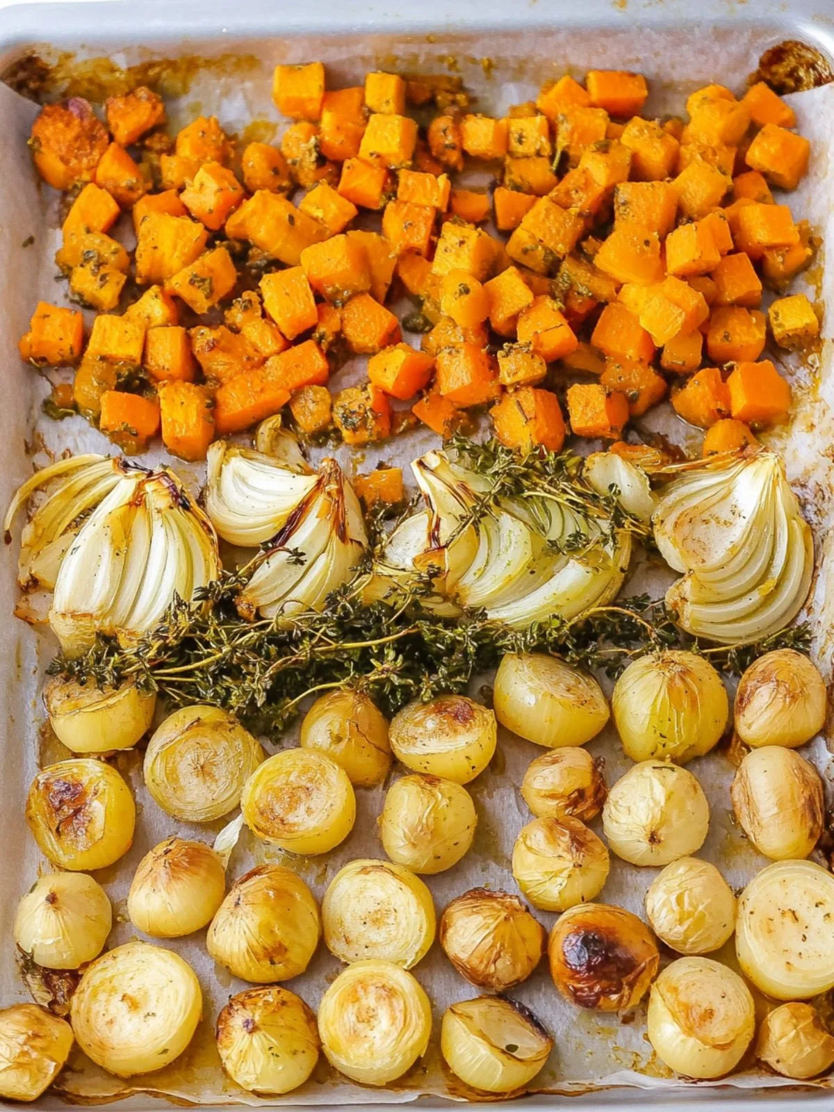 Fall Harvest Sheet Pan Dinner with Seasonal Veggies